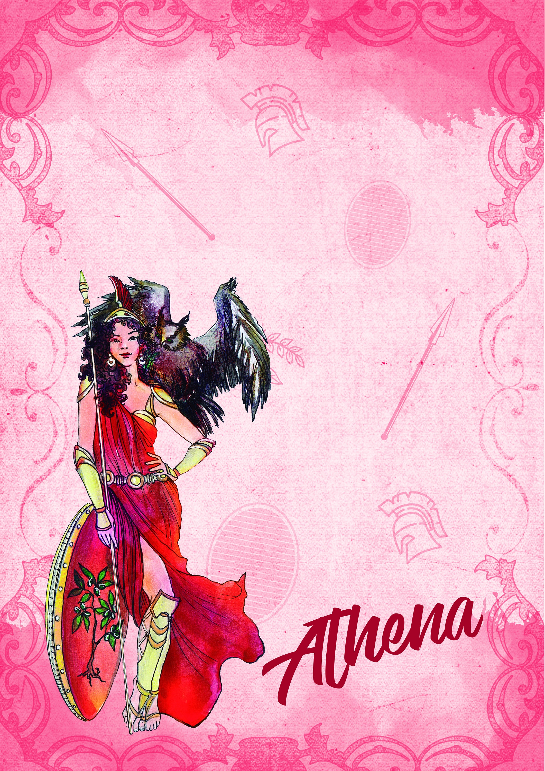 Greek Goddess Paper Pack/athenaartemis | Etsy