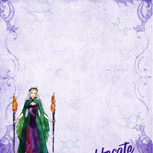 Greek Goddess Paper Pack/athena,artemis, Aphrodite,hera,demeter ...