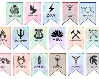 12 Gods Of Olympus And Their Symbols