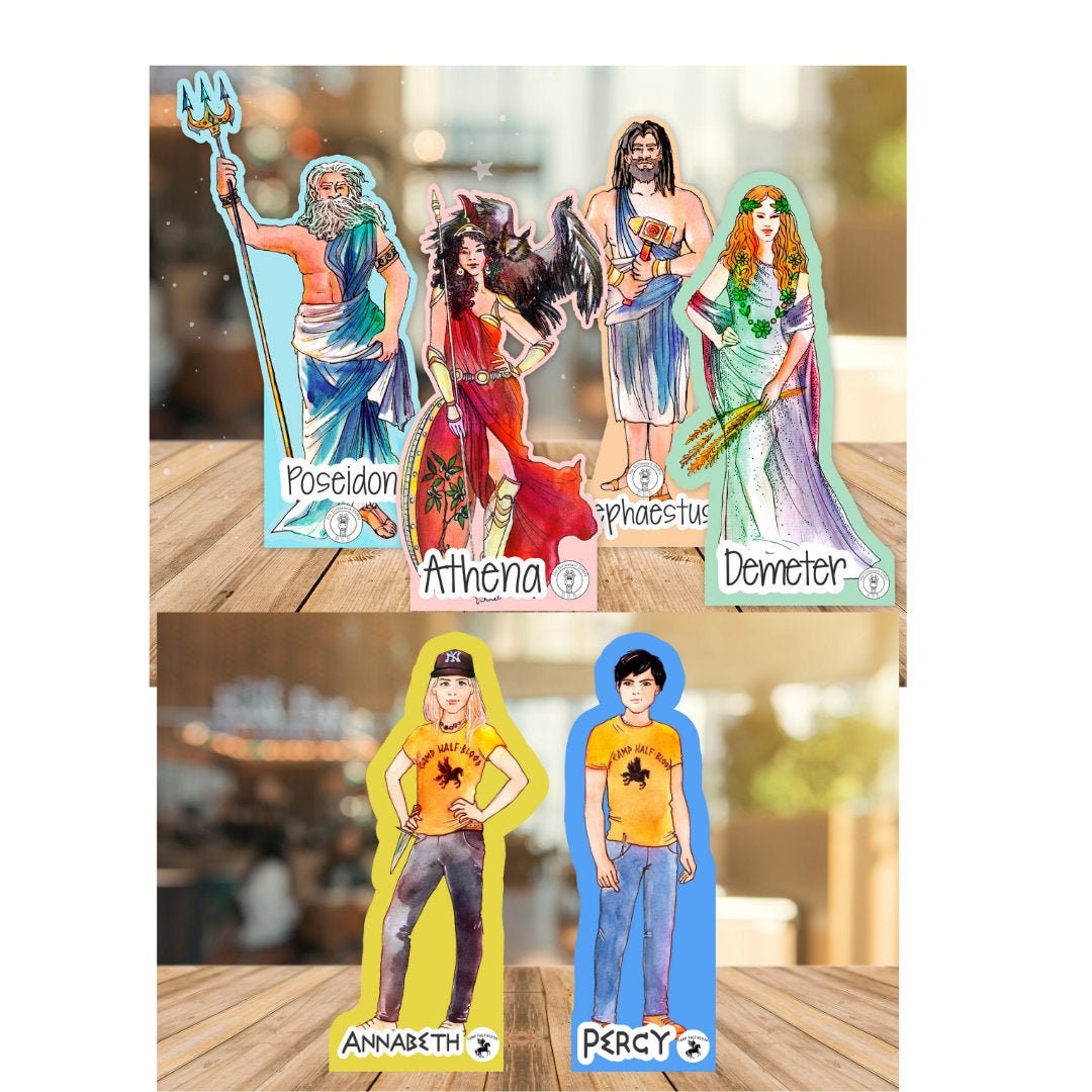 Percy Jackson & Greek Gods Paper Dolls: Printable Figures (digital ...
