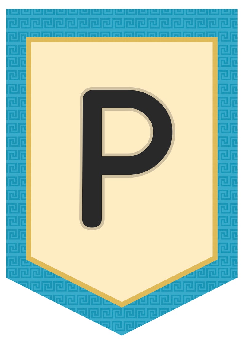 Percy Jackson Happy Birthday Banner/instant Download/perfect - Etsy