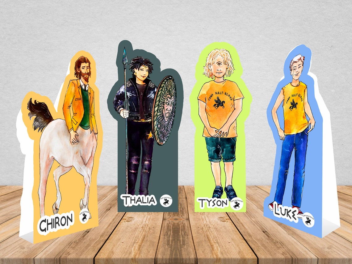 Percy Jackson Inspired Paperdolls/are You Organizing a Half - Etsy