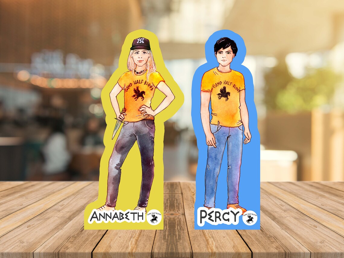 Percy Jackson Inspired Paperdolls/are You Organizing a Half - Etsy