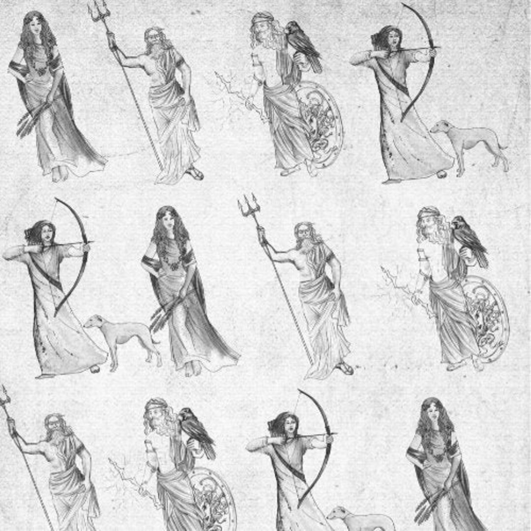 Greek Gods Pages/instant Download/greek Mythology Sticker Pages for ...