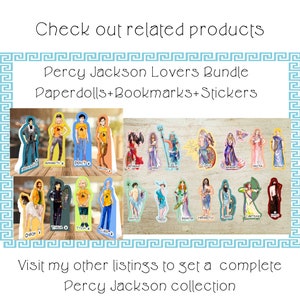 Percy Jackson Inspired Paperdolls/are You Organizing a Half Blood Camp ...