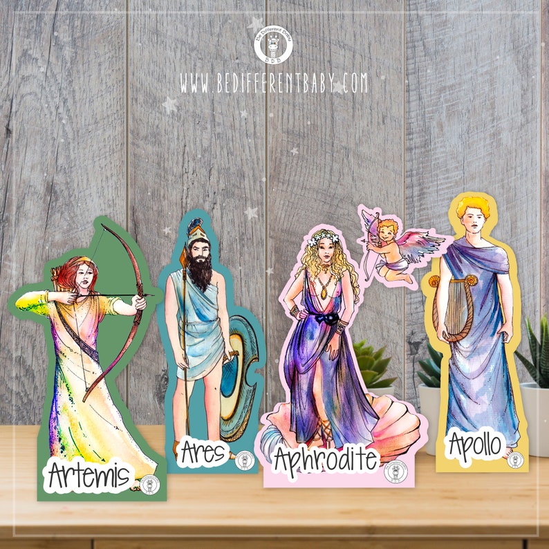 Greek Gods Crafts Kit/instant Download/kids Fun - Etsy