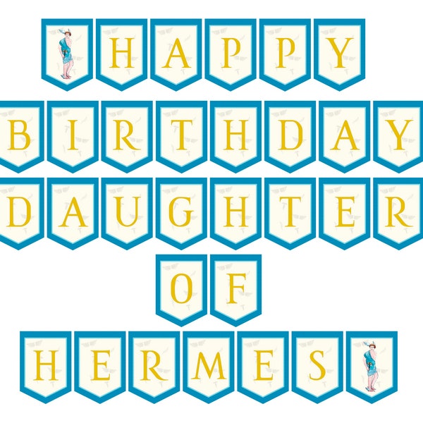 Percy Jackson Birthday Banner - Etsy