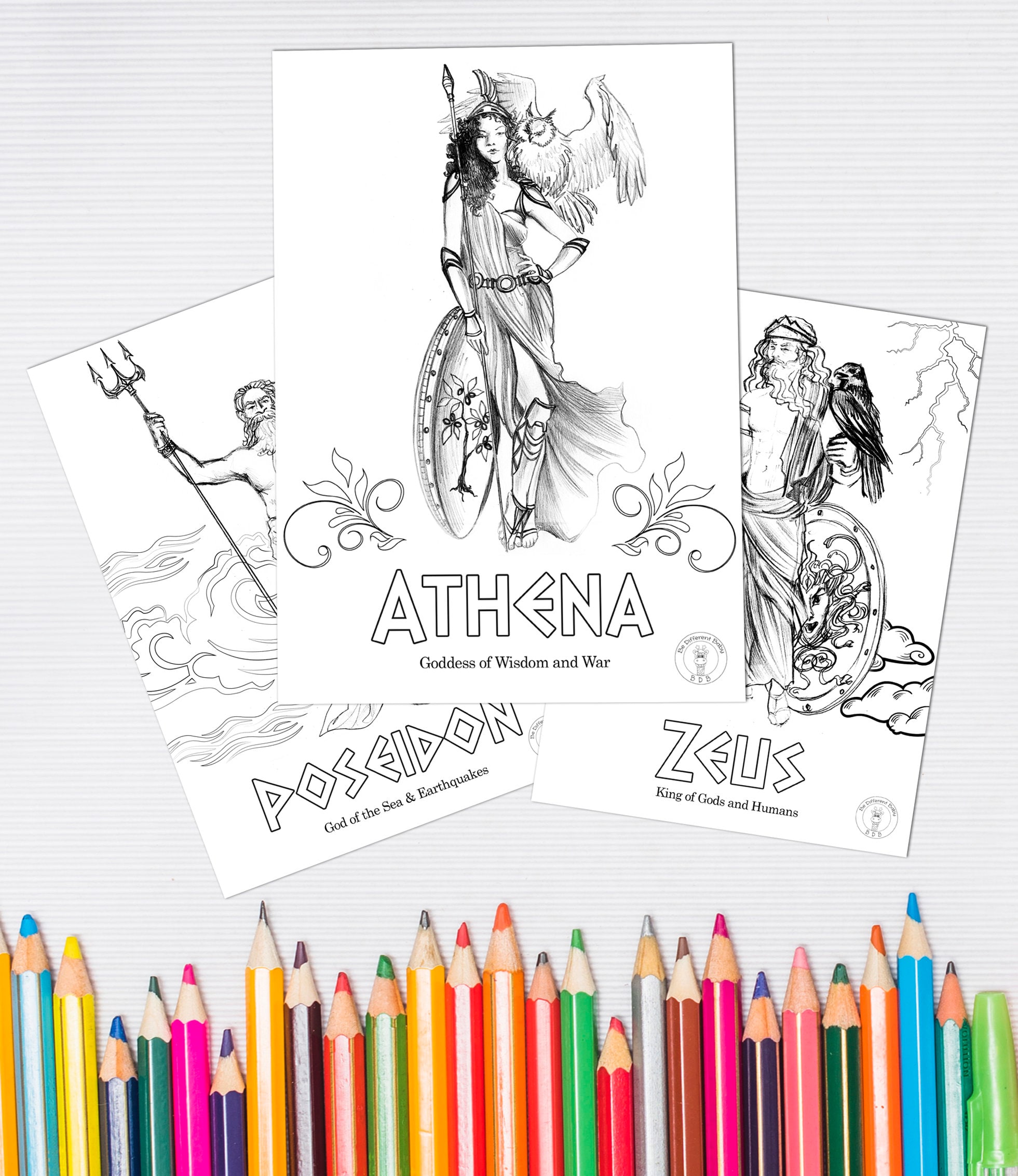 Greek Gods Crafts Kit/instant Download/kids Fun - Etsy