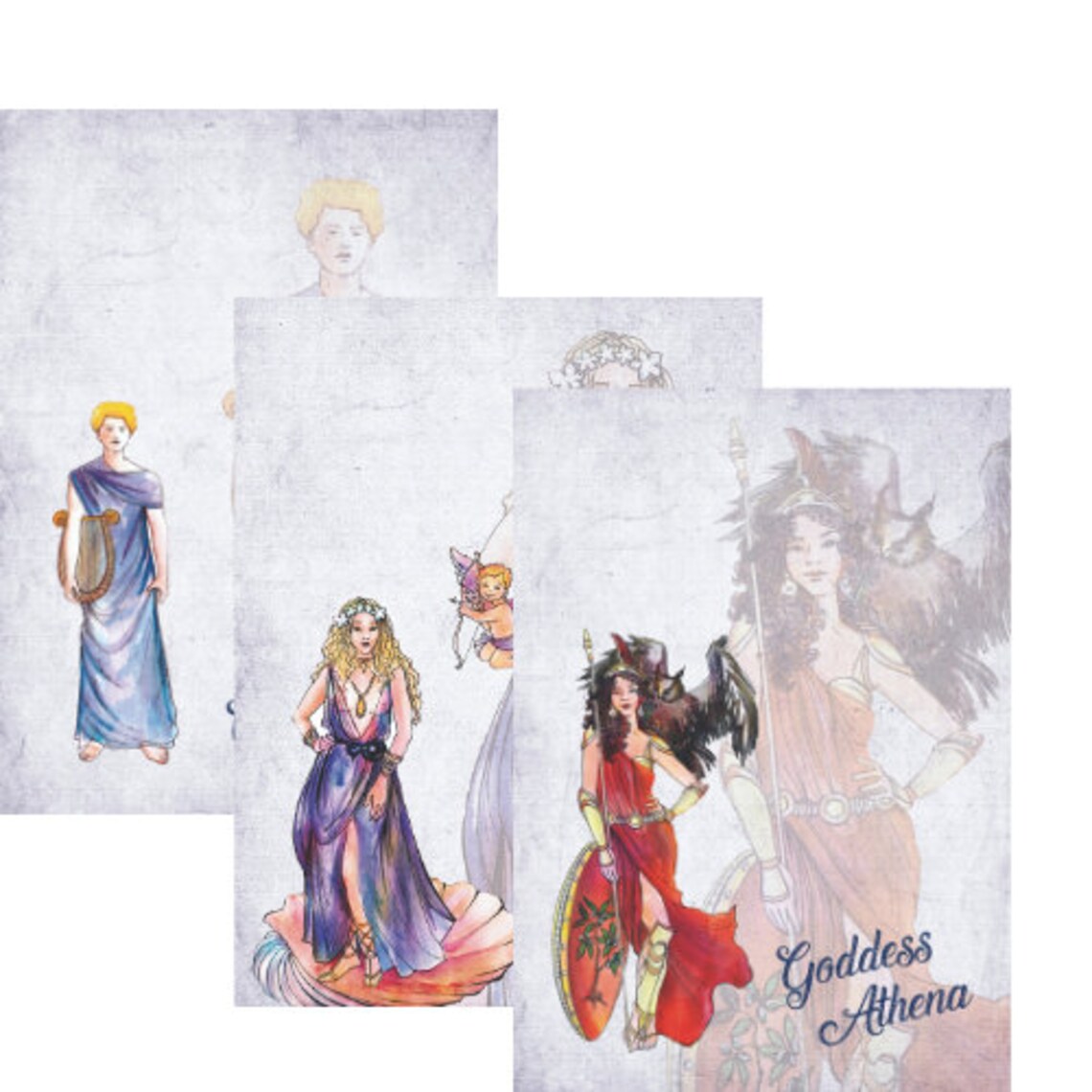 Greek Mythology Scrapbook Paper. Downloadable Papers | Etsy