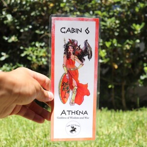 Percy Jackson Cabin Bookmarks/ If You Love Percy Jackson This is a Must ...