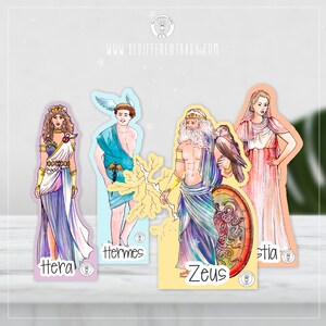 Greek Gods Silver Bundle/ Coloring Pages, Flashcards, Paperdolls ...