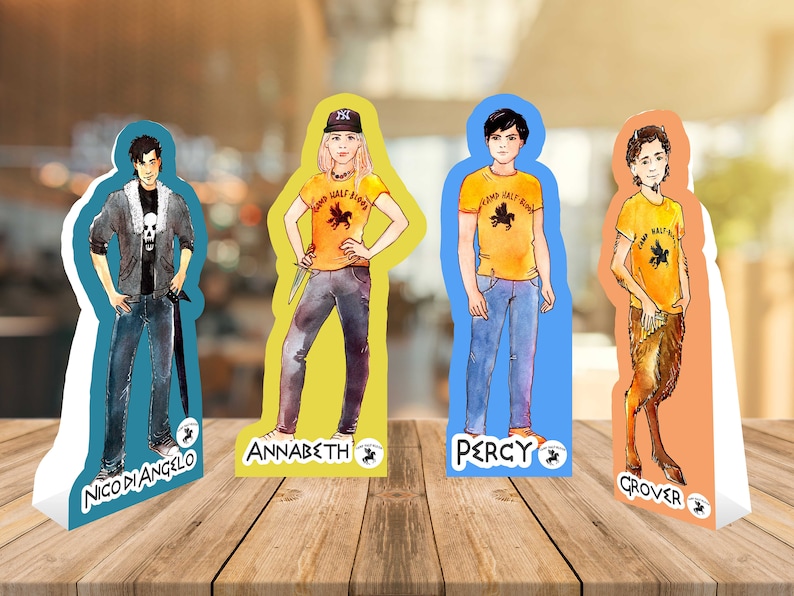 Percy Jackson & Greek Gods Paper Dolls: Printable Figures (digital ...