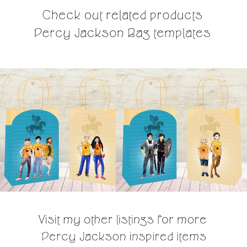 Percy Jackson Happy Birthday Banner/instant Download/perfect - Etsy