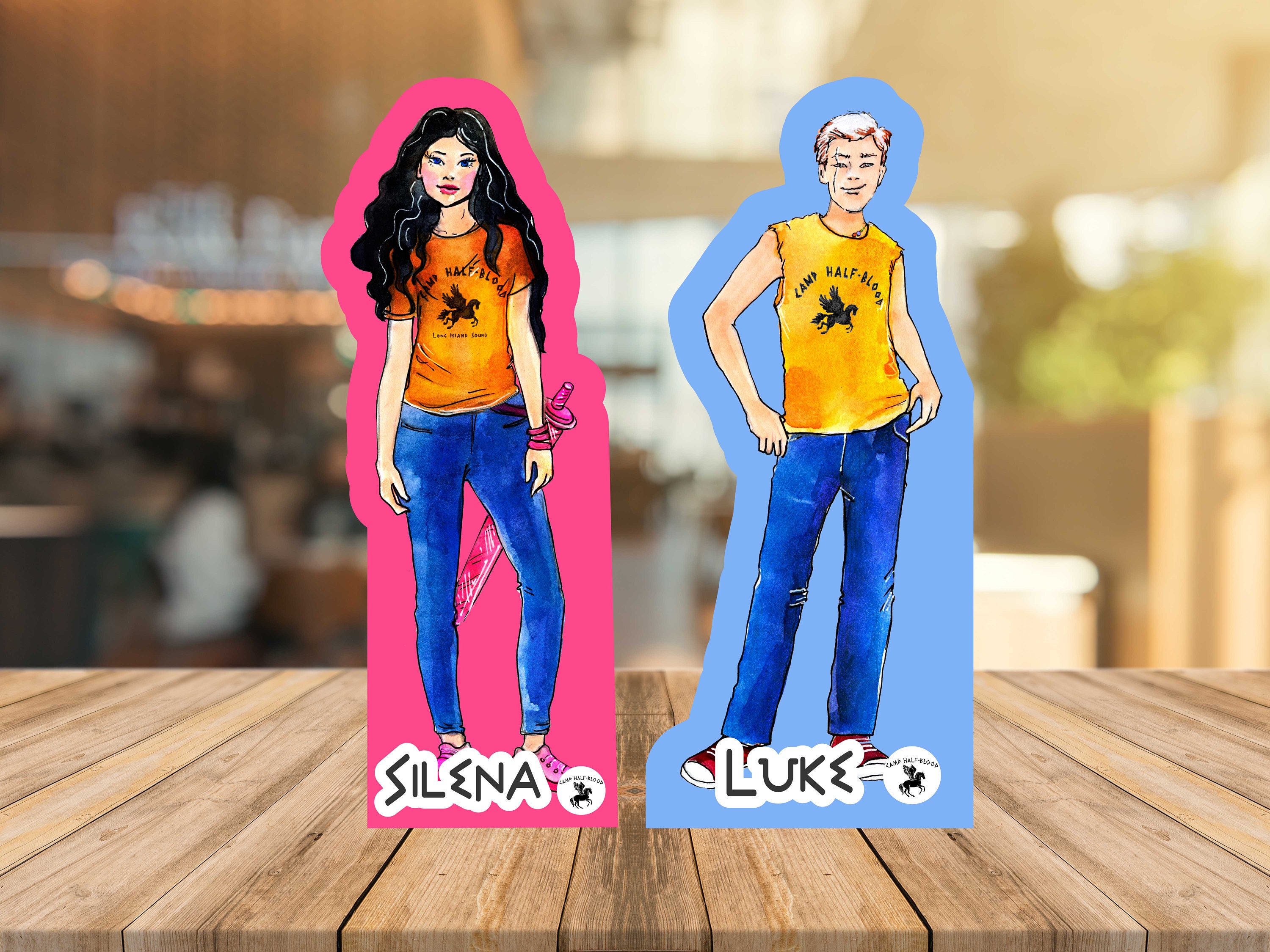 Percy Jackson Inspired Paperdolls/are You Organizing a Half - Etsy