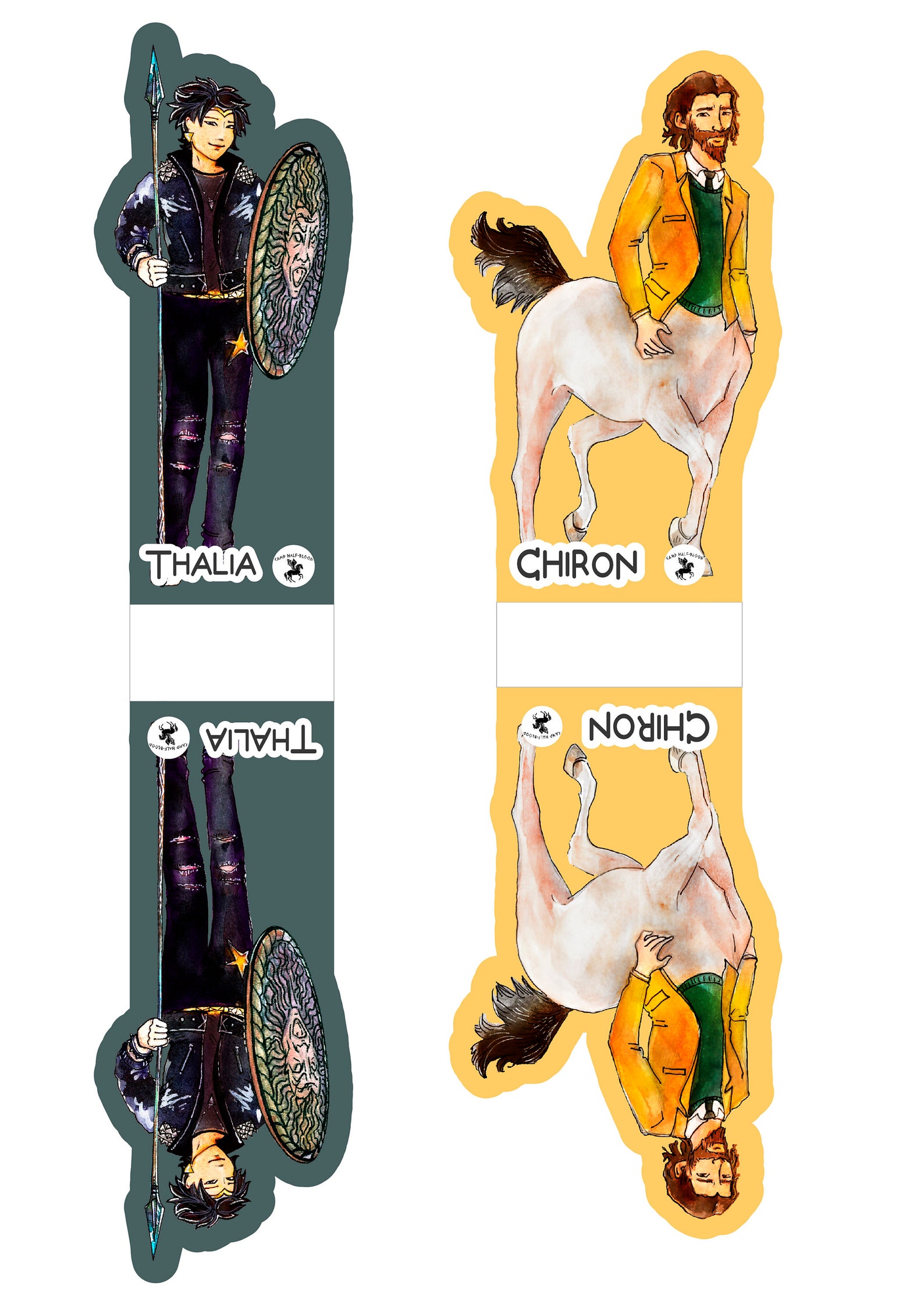 Percy Jackson Inspired Paperdolls/are You Organizing a Half | Etsy