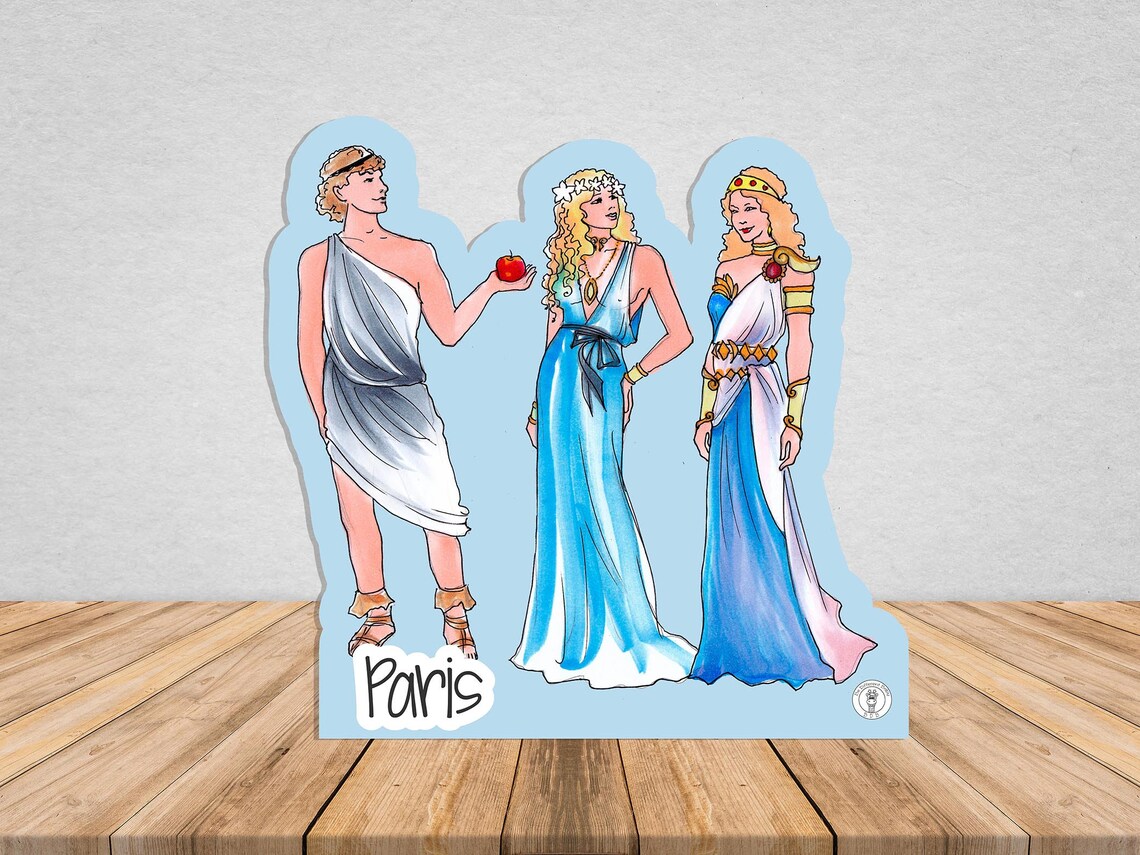 Greek Mythology Printable Paperdolls. If You Love Greek - Etsy
