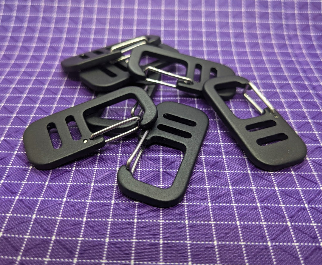 Mini Dual Clip Hook Black Wetool Aluminum Hardware - Etsy