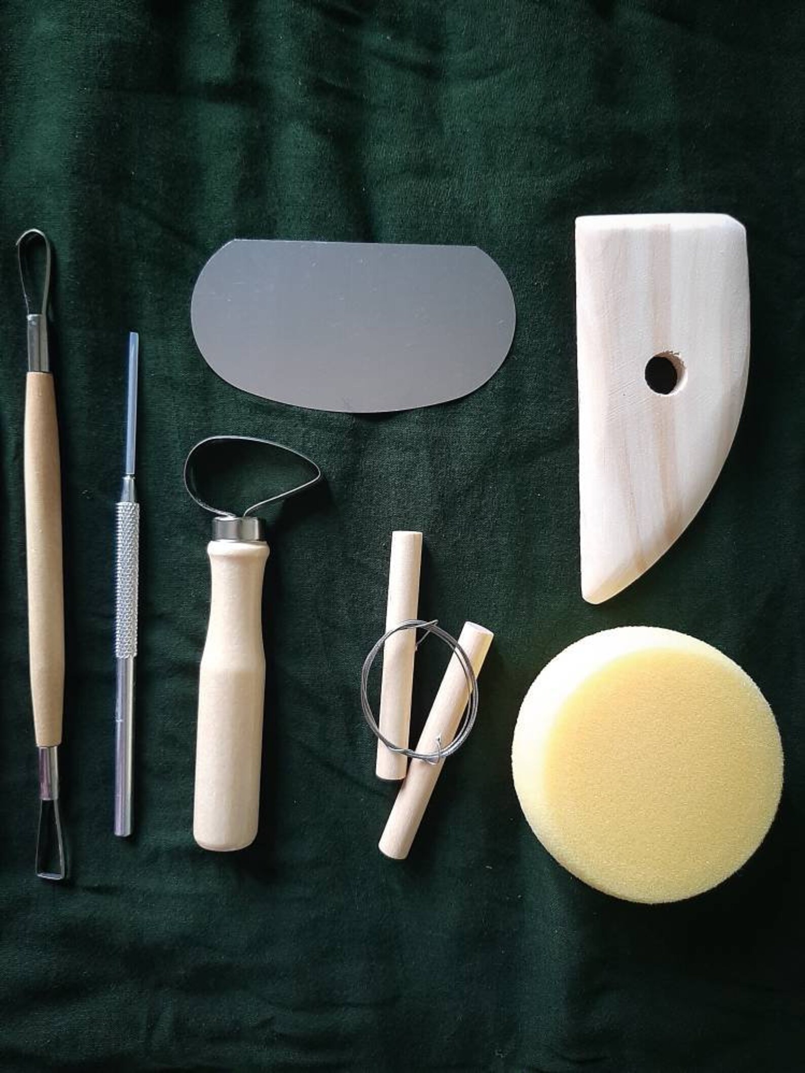 Beginner Clay Tool Kitset of 8 Clay Toolspottery Starter - Etsy