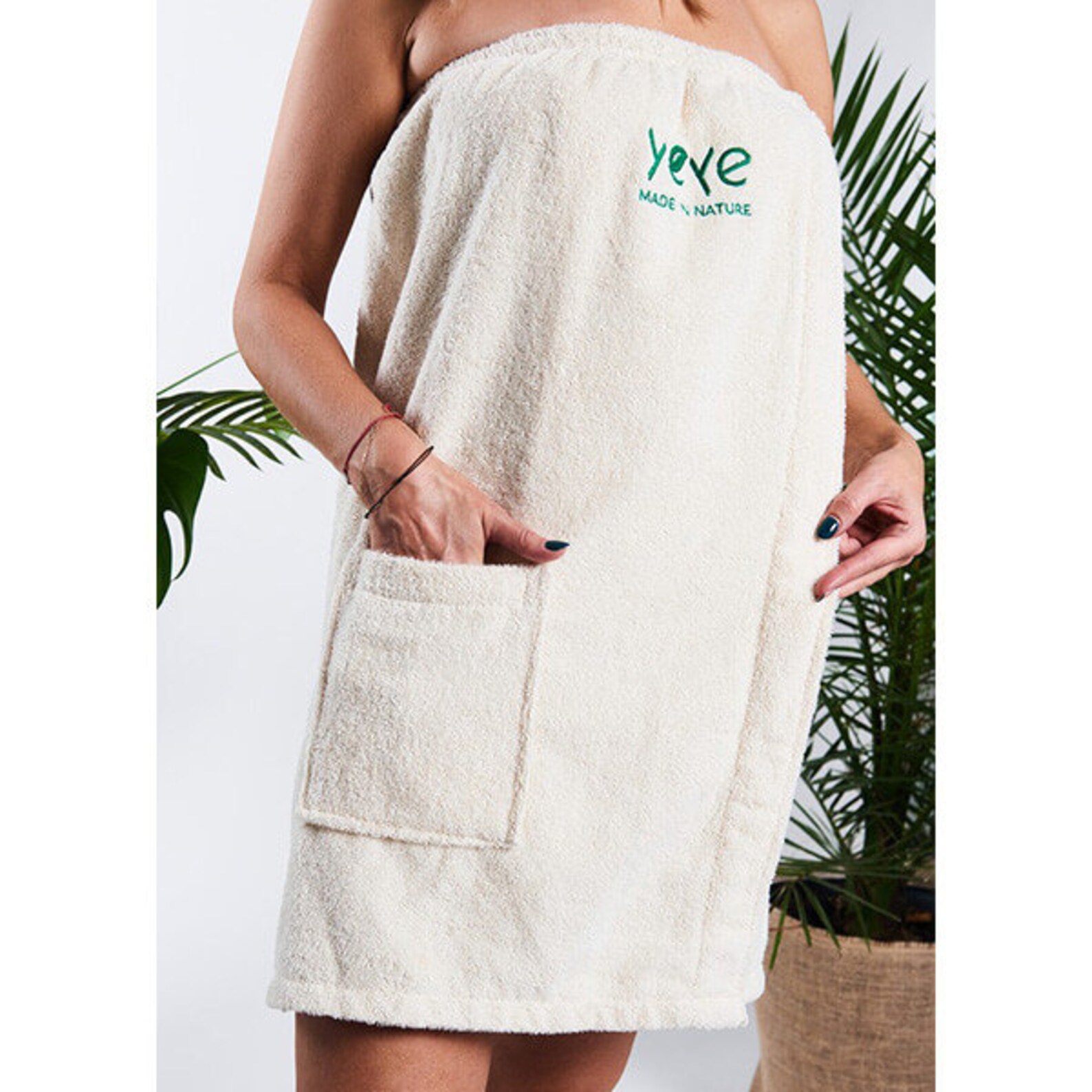 PAREO Ecru, Wellness Clothes, Wellness Sauna Accessories, Pareo Natural ...