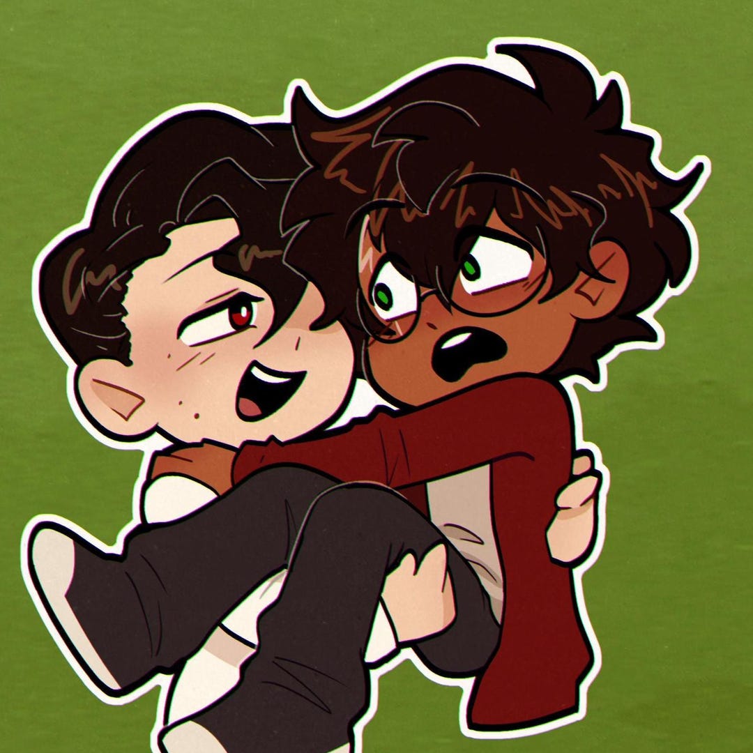 Tomarry | Stickers | Dark Magic | Fanart | Waterproof | Wizard | Flirty ...