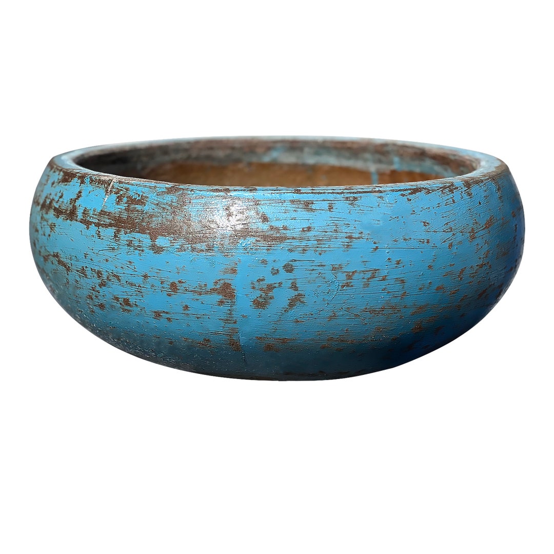 Ceramic Shallow Low Bowl Planter for Bonsai Succulents Outdoor - Etsy