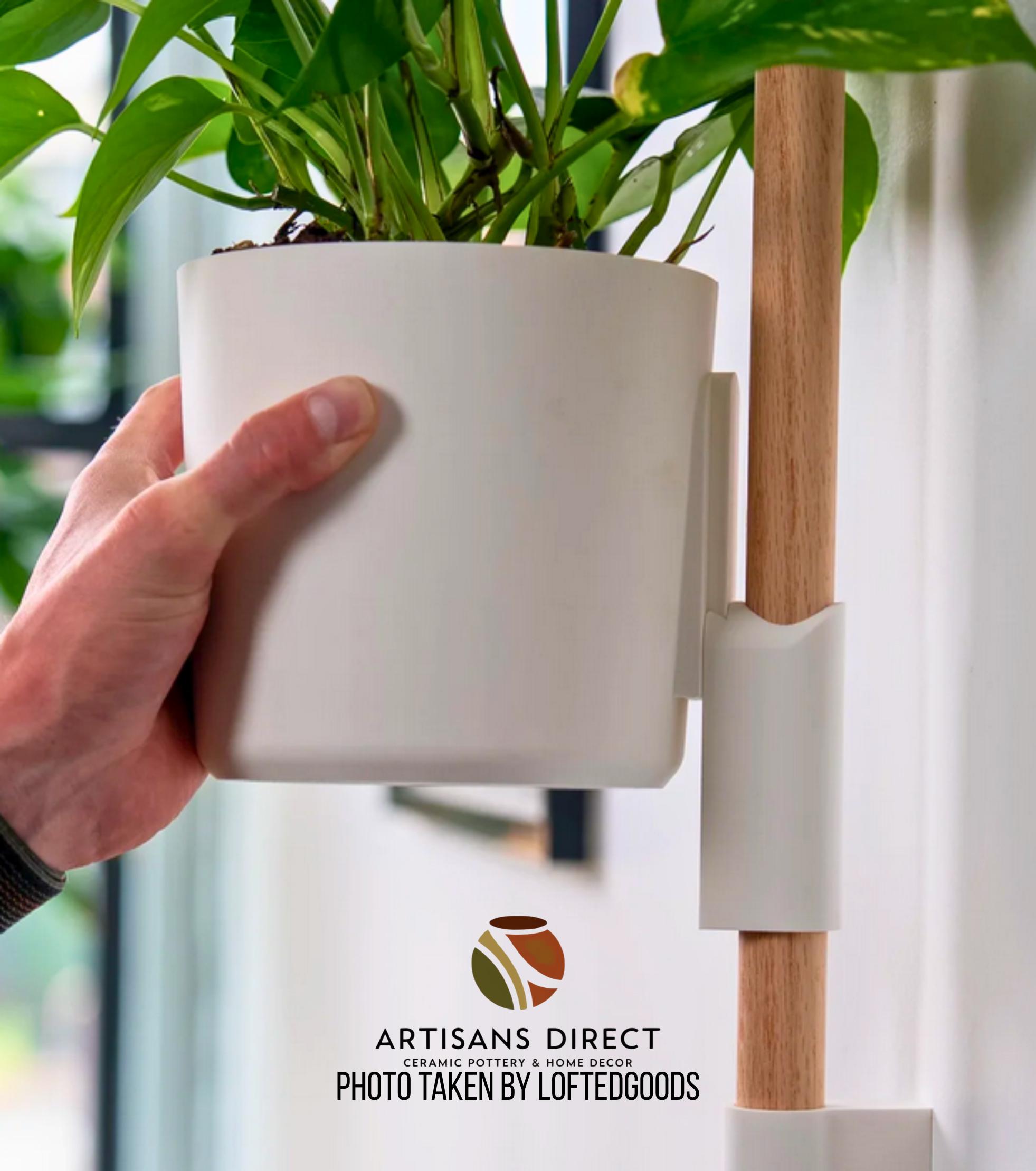 Lofted Goods Rail Planter System | Wall Mounted Plant Display ...