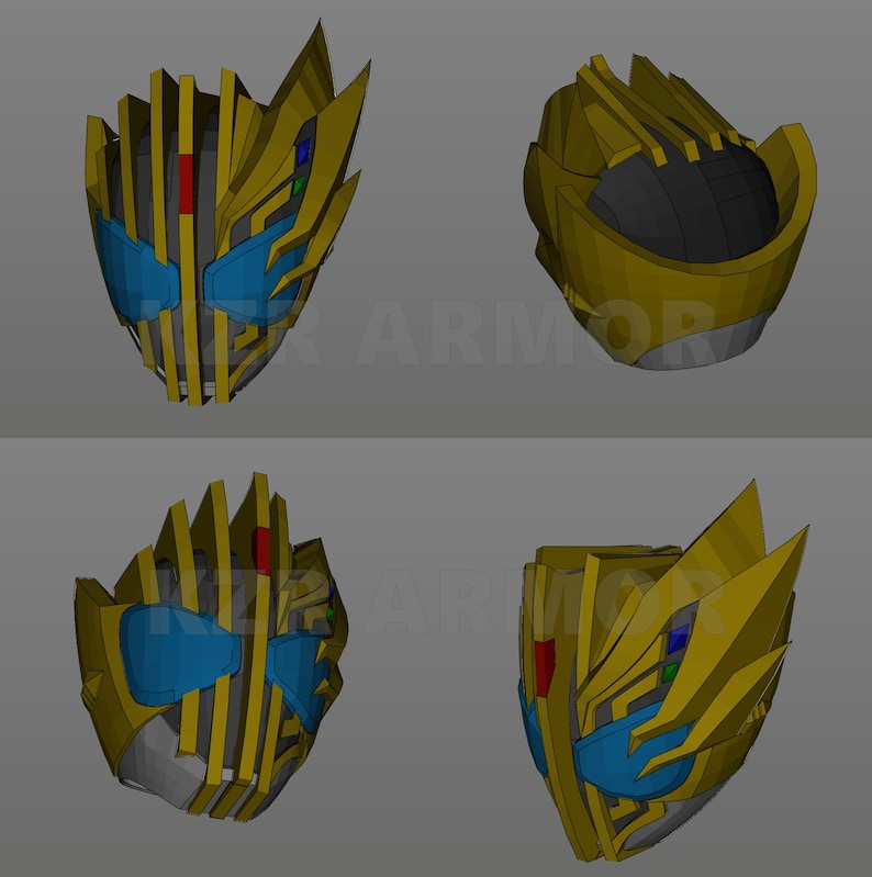 Kamen Rider Legend Cosplay EVAFOAM Template - Etsy
