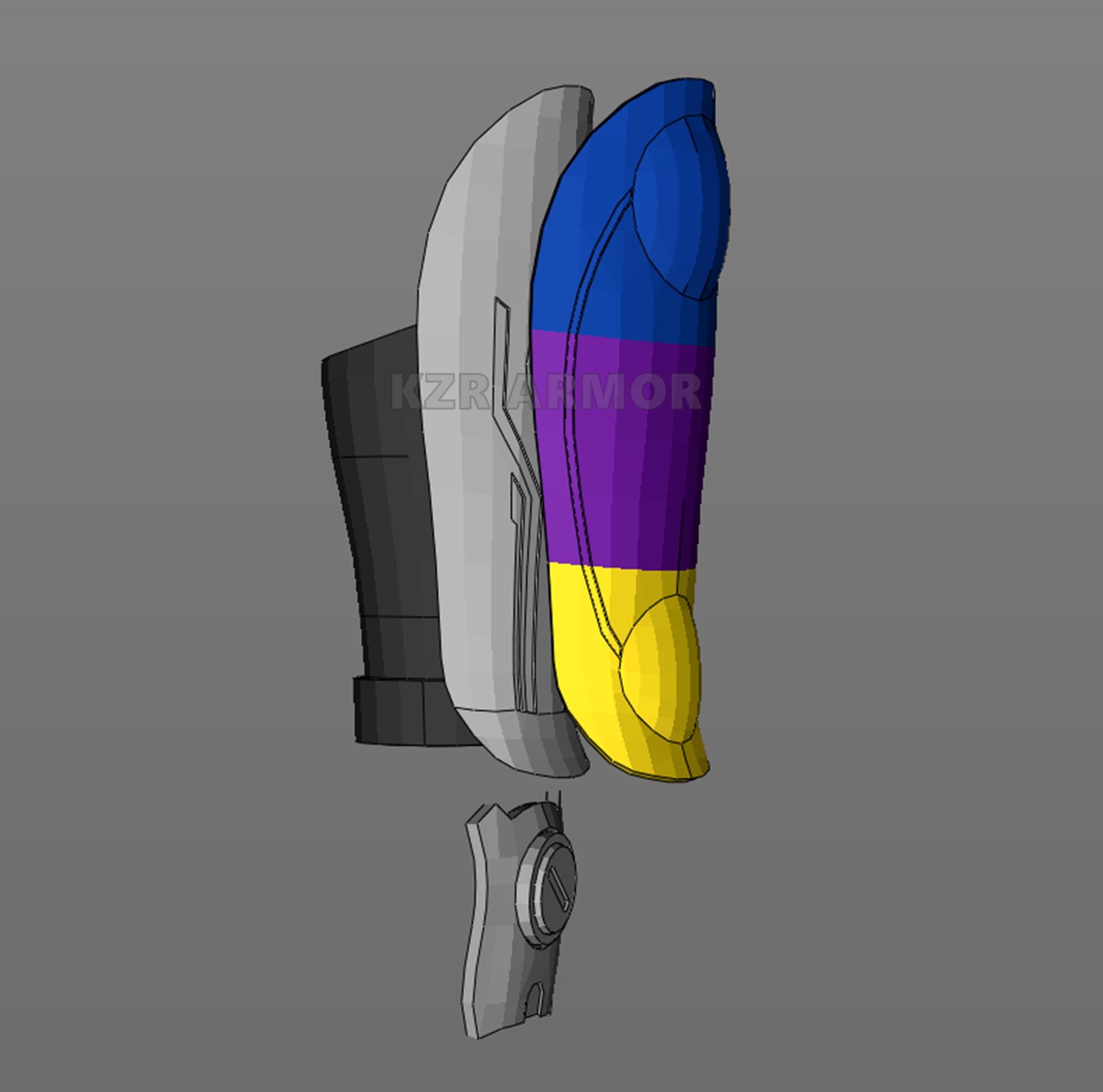Kamen Rider Poppin Gummy Cosplay EVAFOAM Template - Etsy