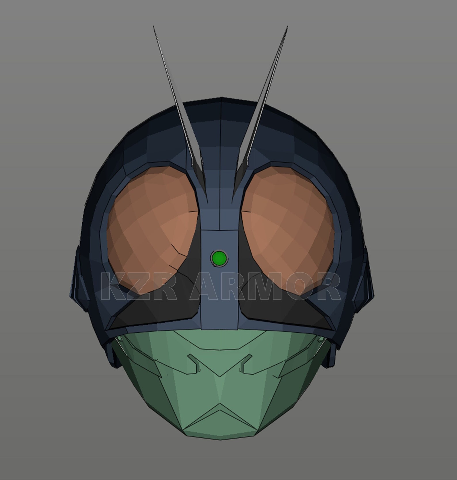 Kamen Rider Shin Ichigo Helmet Cosplay Evafoam Template - Etsy