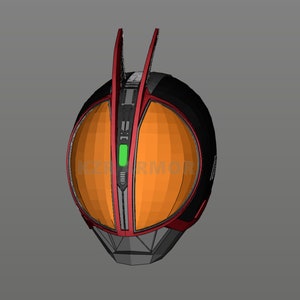 Kamen Rider Faiz Cosplay Eva Foam Pattern - Etsy