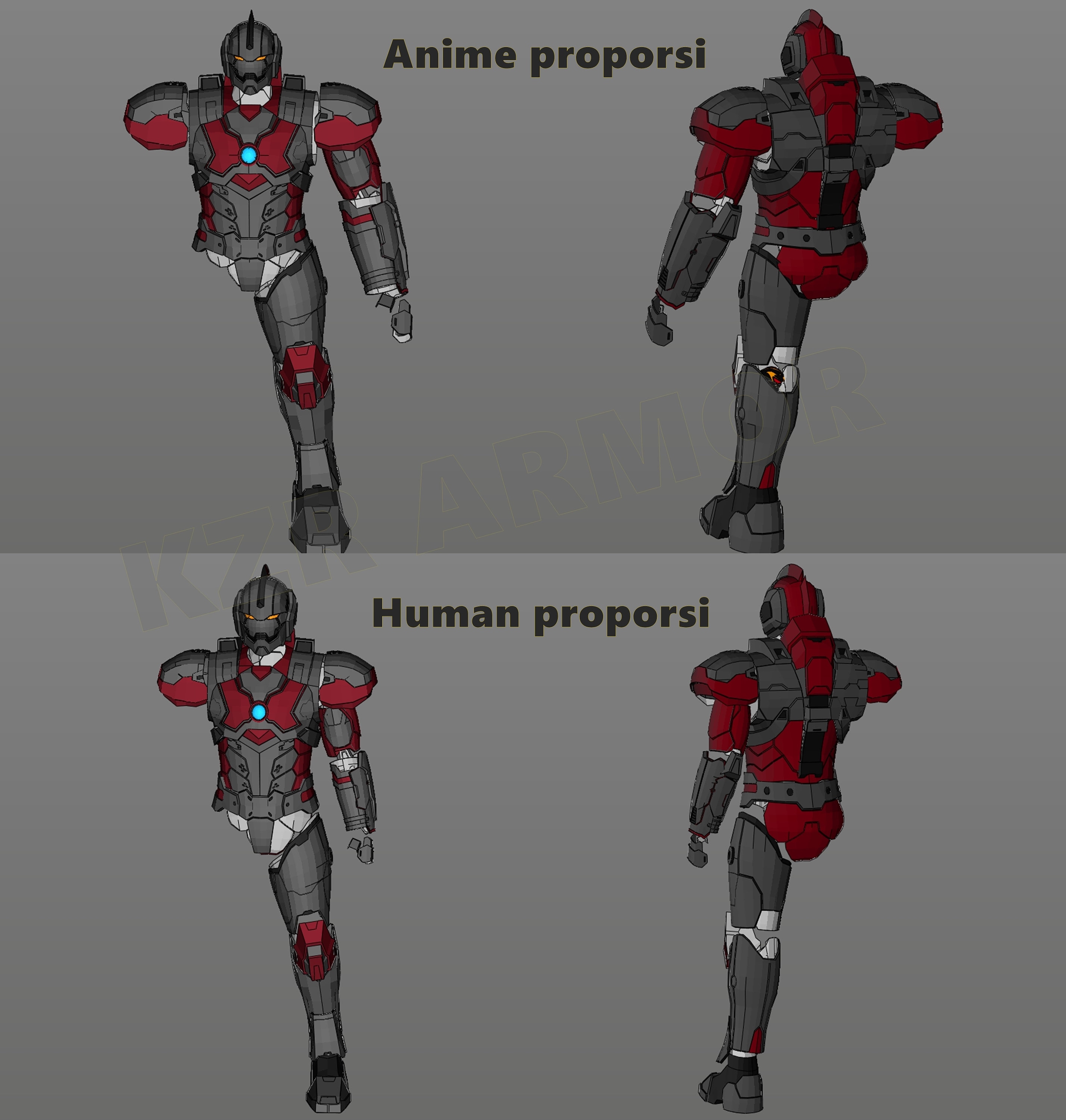 Ultraman Jack Armor Cosplay Foam Pattern - Etsy