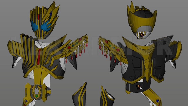 Kamen Rider Legend Cosplay EVAFOAM Template - Etsy