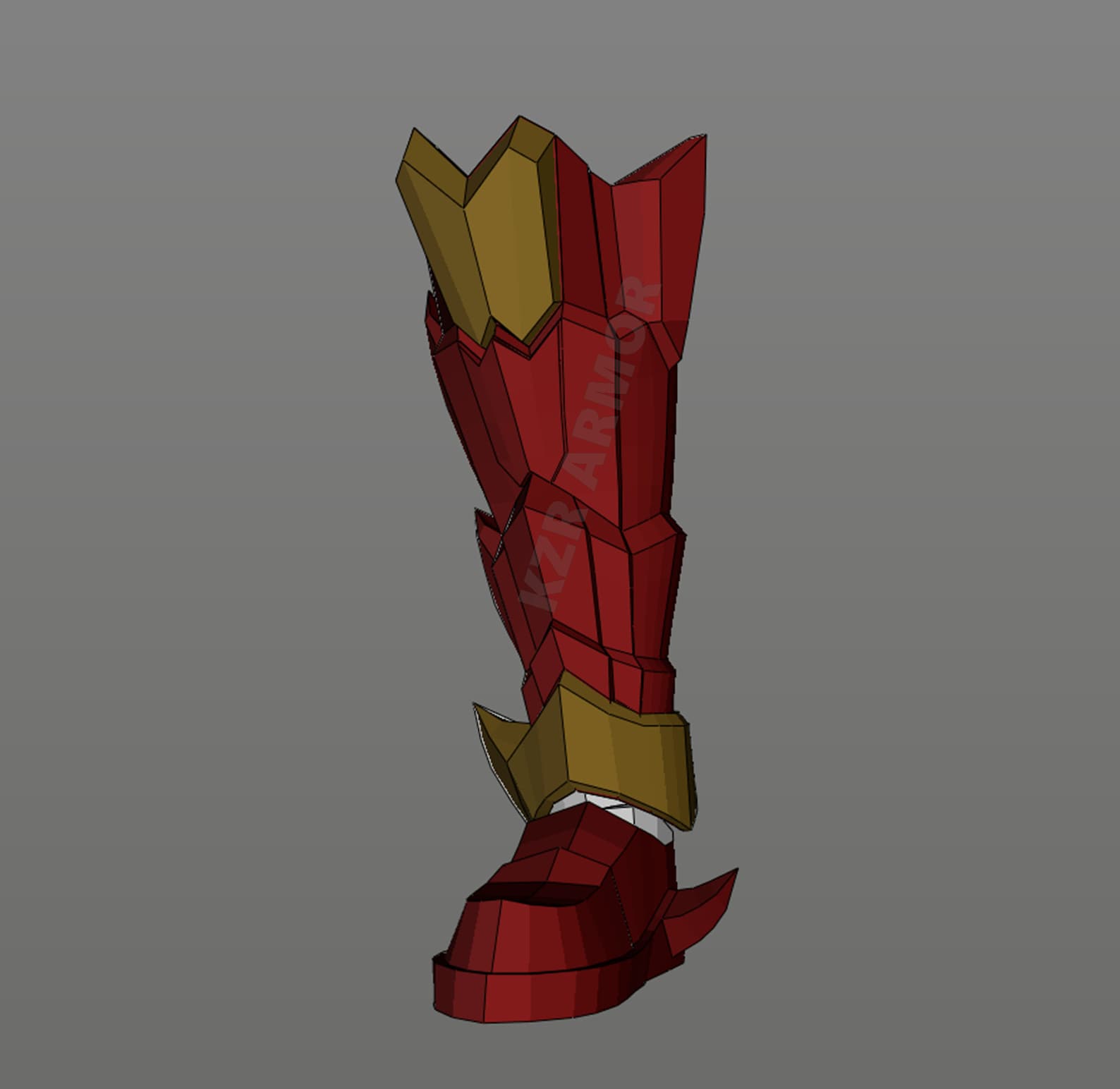 DIY Ryusoulred Max Cosplay Armor Evafoam Template - Etsy