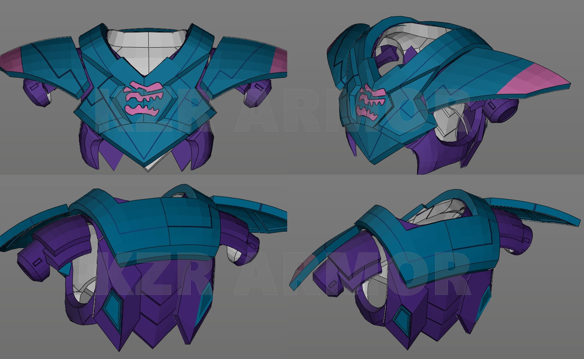 DIY Kamen Rider Revi Barid Rex EVAFOAM Cosplay Template - Etsy