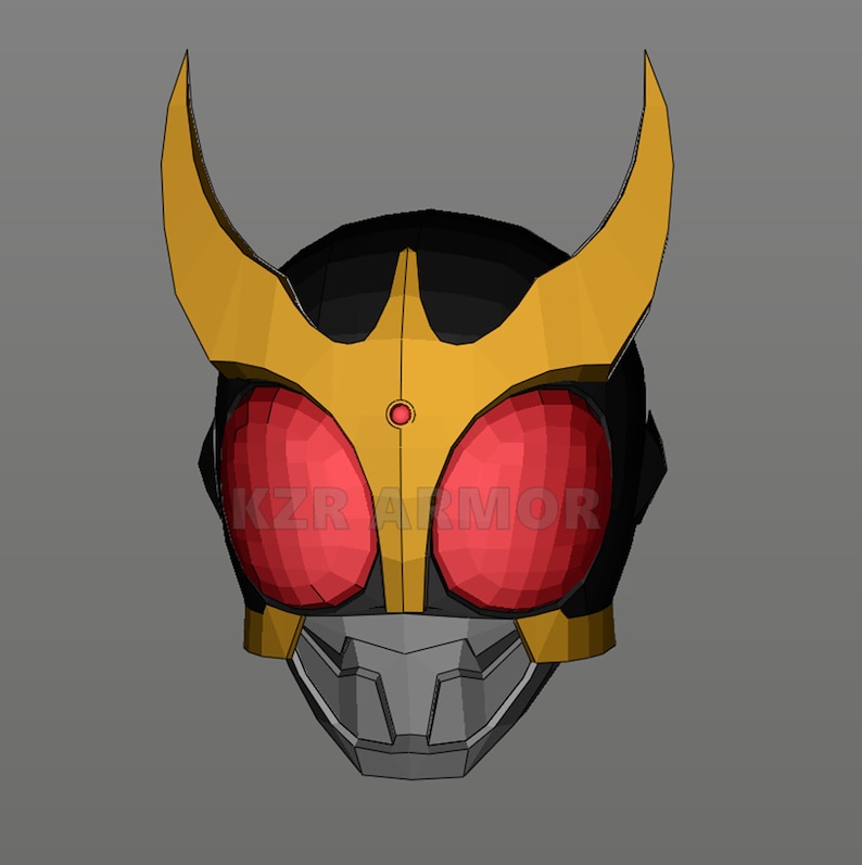 Kamen Rider Kuuga Cosplay EVAFOAM Template - Etsy UK