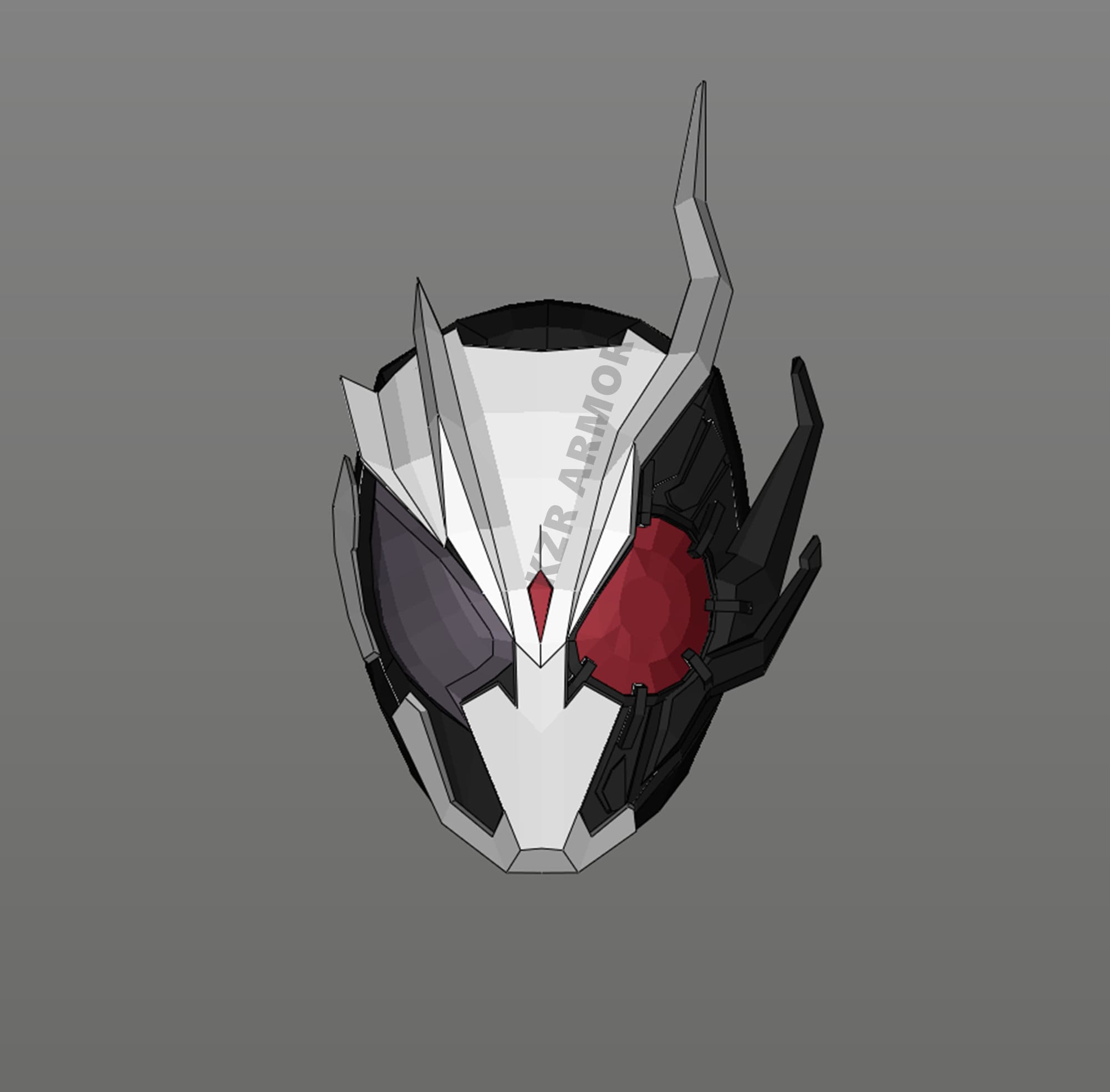 Kamen Rider Ark One Pepakura Template - EVAFOAM - Etsy