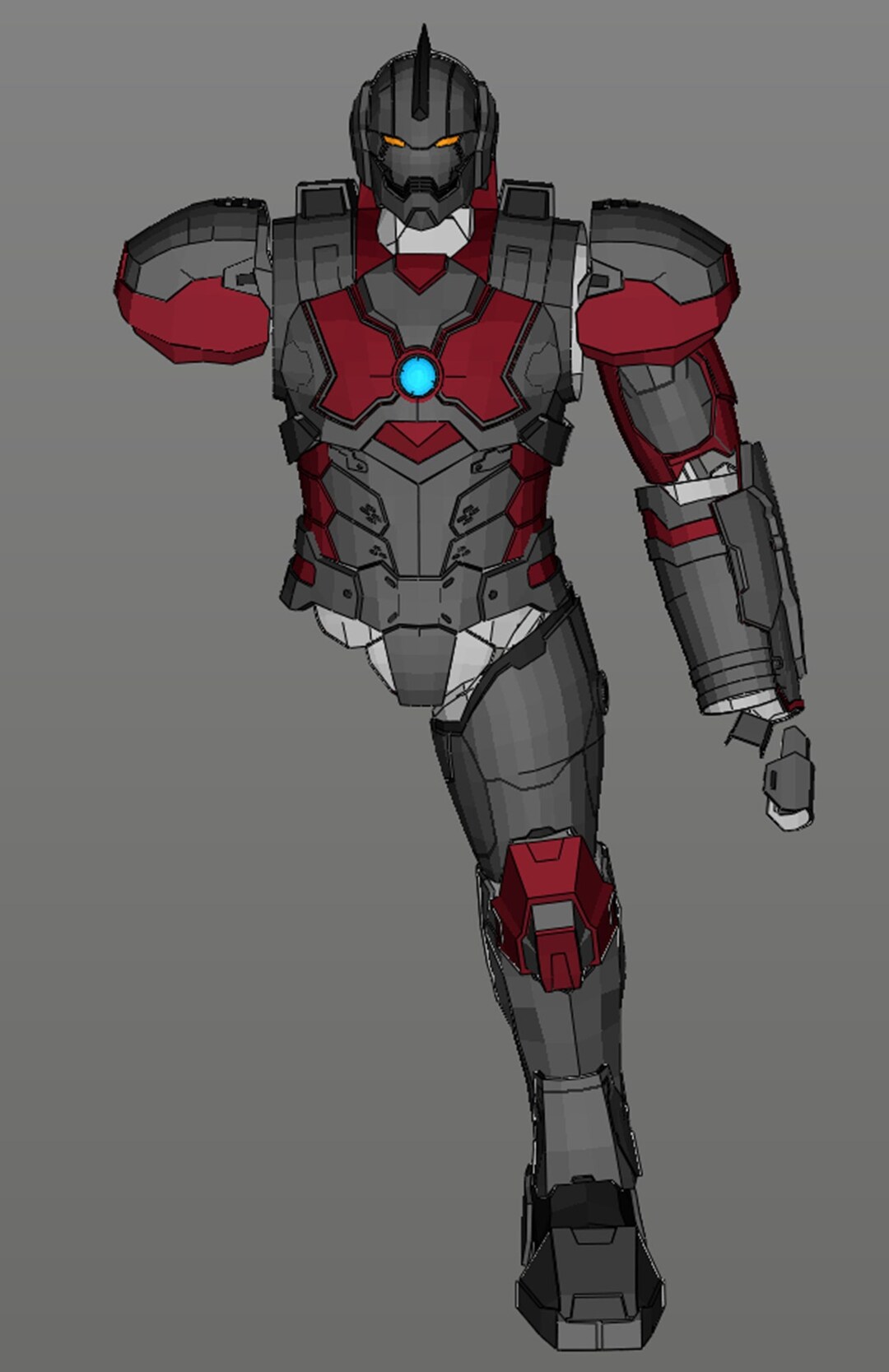 Ultraman Jack Armor Cosplay Foam Pattern - Etsy