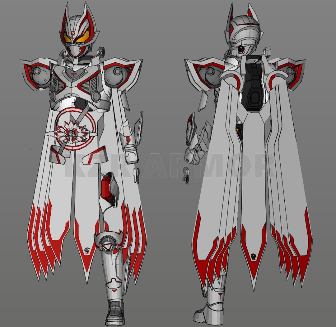 Kamen Rider Geats Boost MK9 Cosplay Foam Template - Etsy