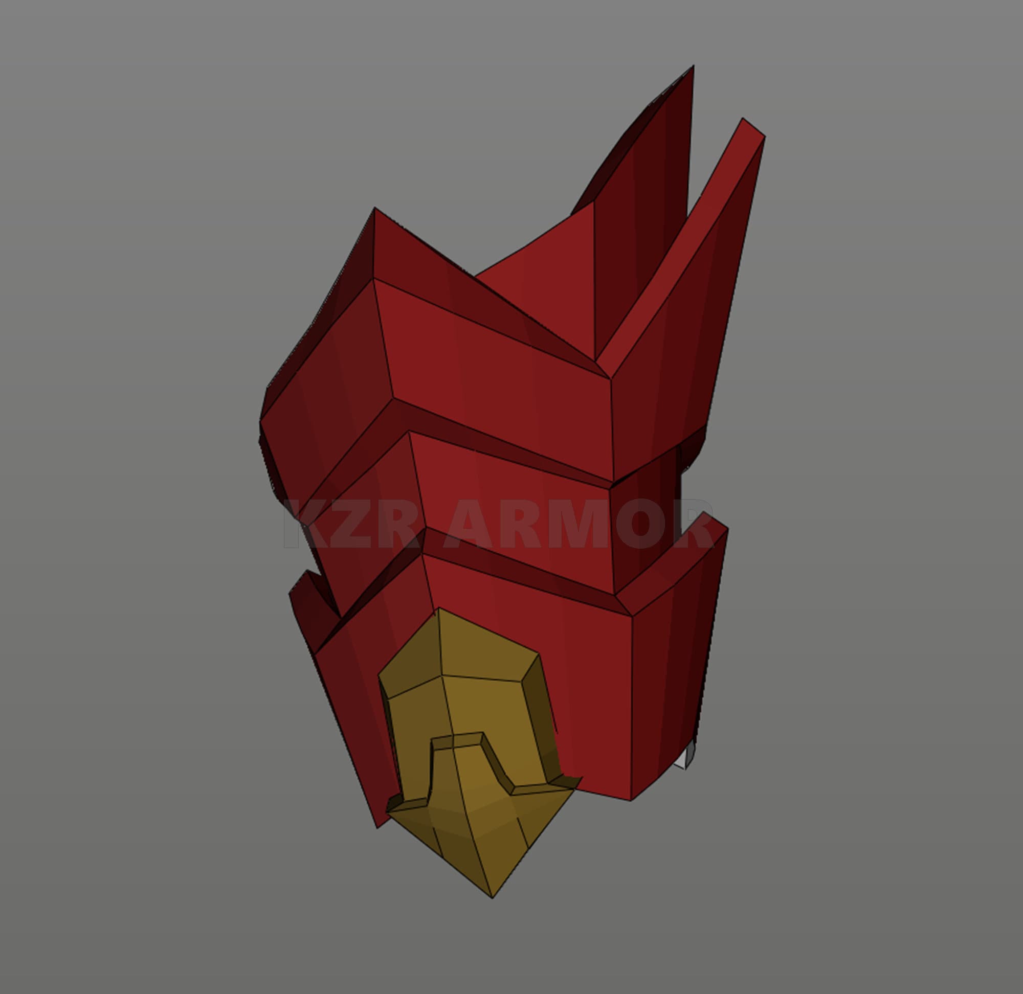 DIY Ryusoulred Max Cosplay Armor Evafoam Template - Etsy
