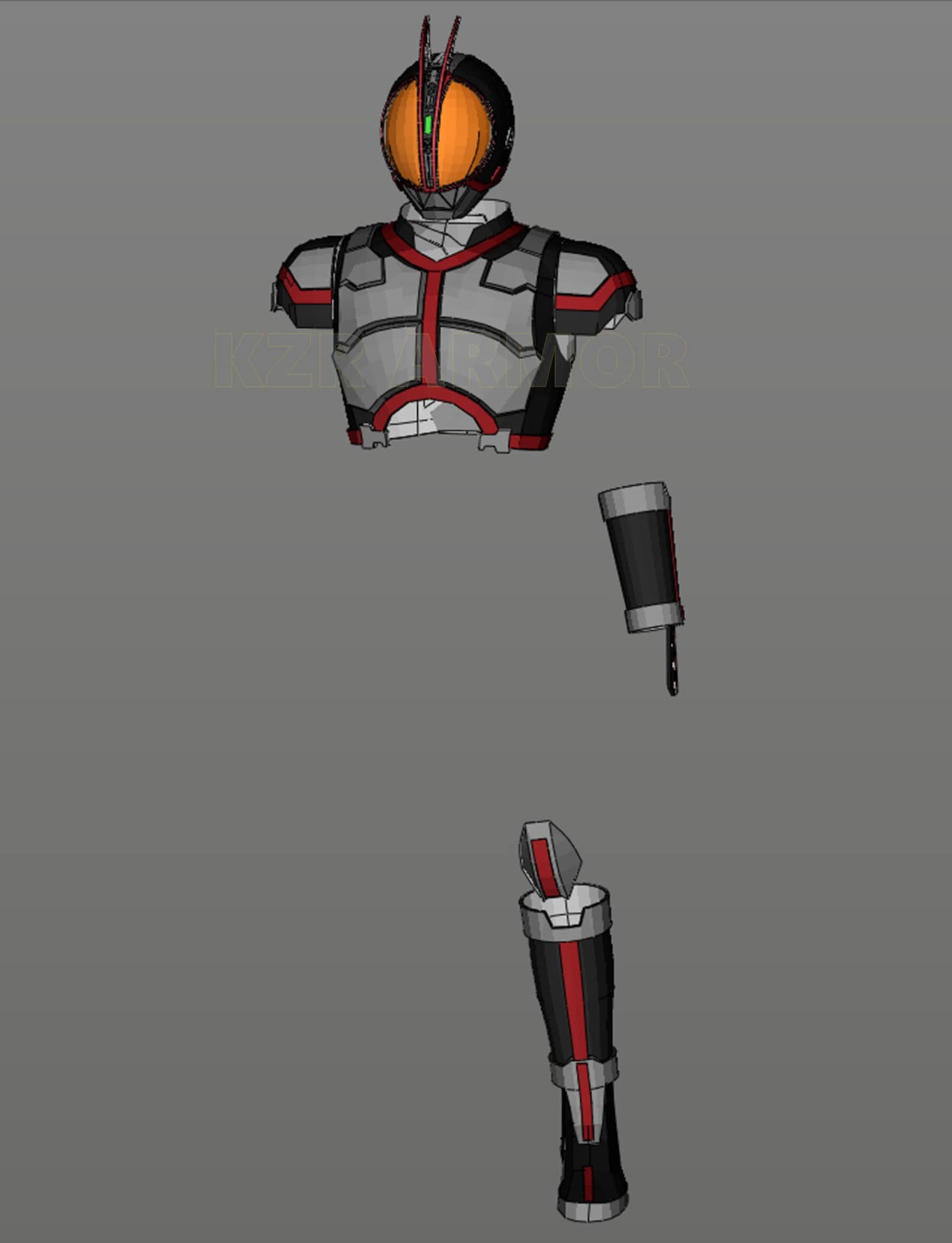 Kamen Rider Faiz Cosplay Eva Foam Pattern - Etsy