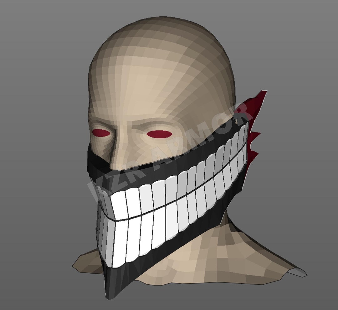 DIY Dandadan Okarun Mask EVAFOAM Template Cosplay - Etsy