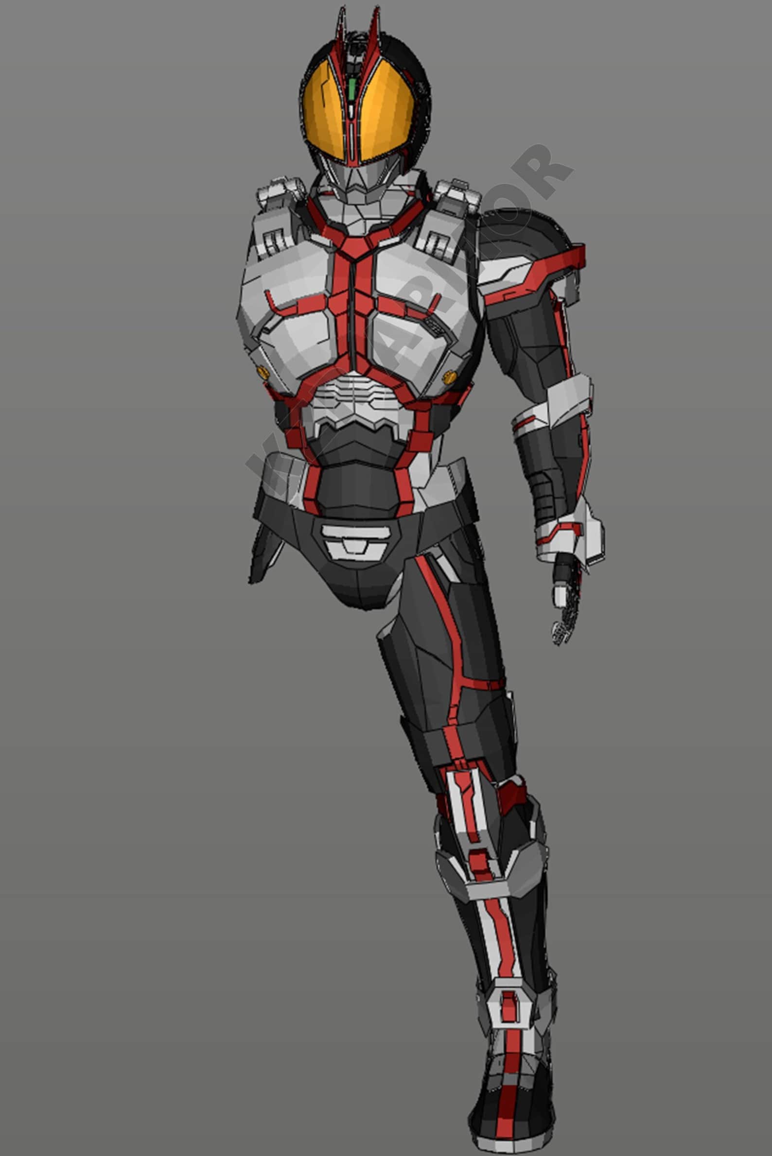 SIC Kamen Rider Faiz Cosplay Evafoam Pattern - Etsy