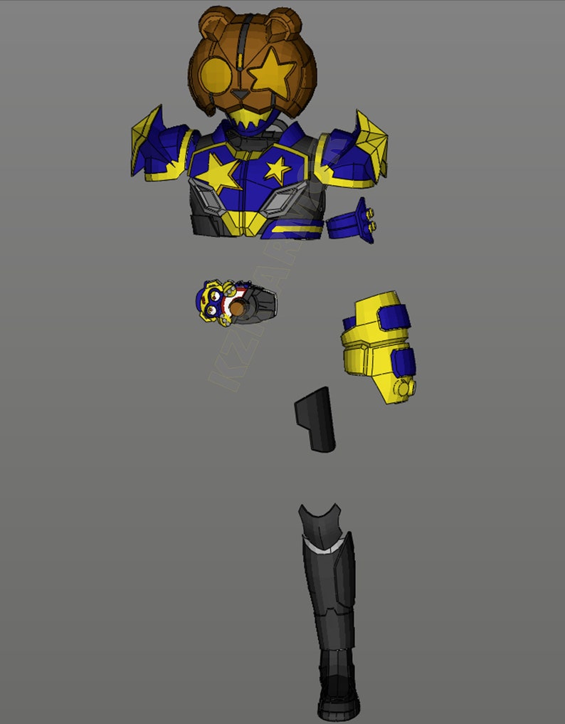 Kamen Rider Punk Jack Monster Cosplay Evafoam Pattern - Etsy