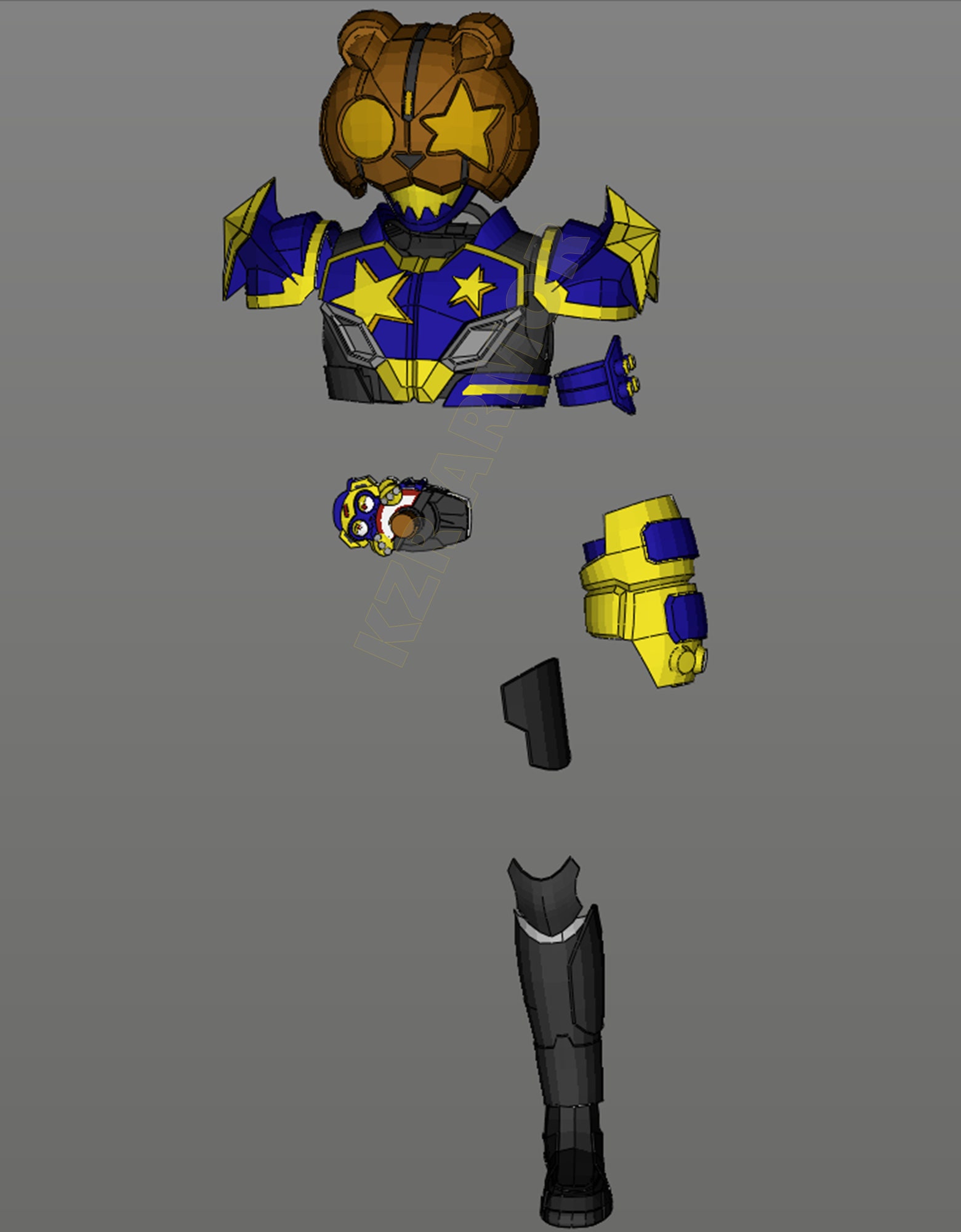 Kamen Rider Punk Jack Monster Cosplay Evafoam Pattern - Etsy