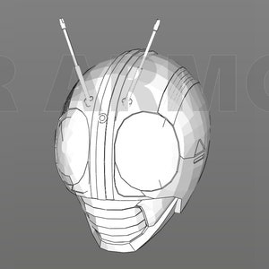 Kamen Rider BLACK Cosplay EVAFOAM Template - Etsy