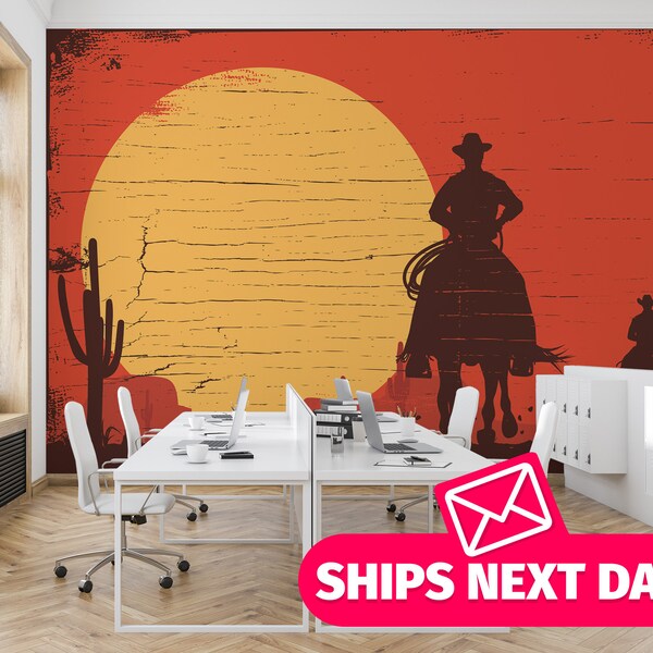 Western Wallpaper - Etsy