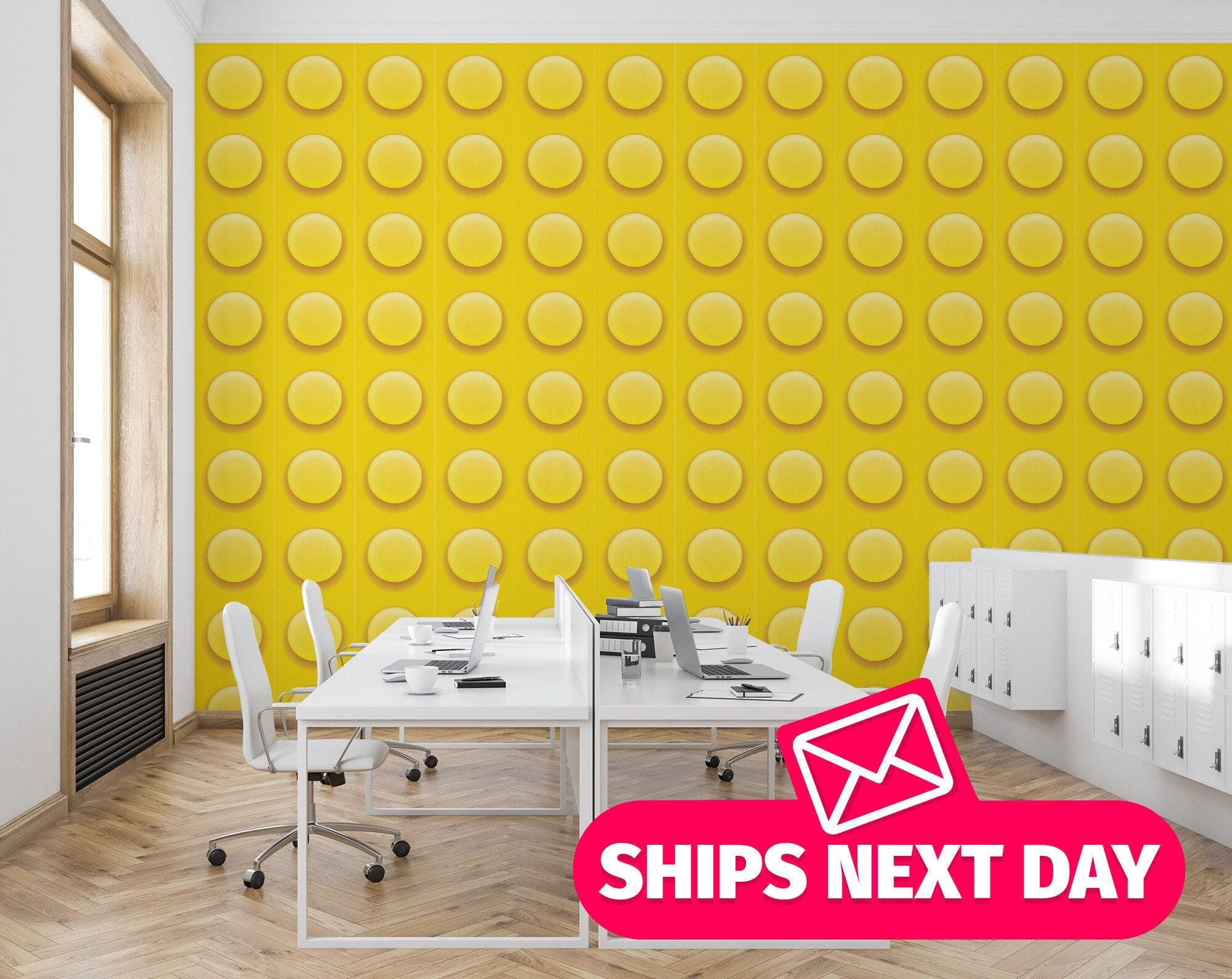 Toy Blocks Wallpaper Mural, Lego-style, Removable Vinyl or Fabric - Etsy