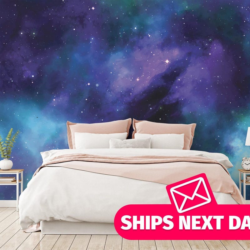 Galaxy Wall Decal - Etsy