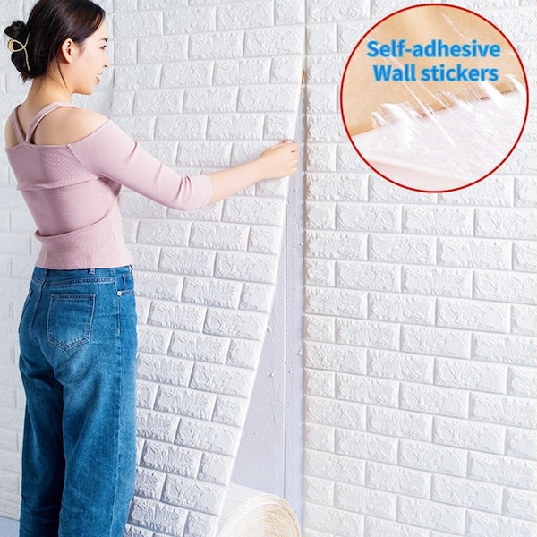 Self Adhesive 3d Foam Wallpaper - Etsy