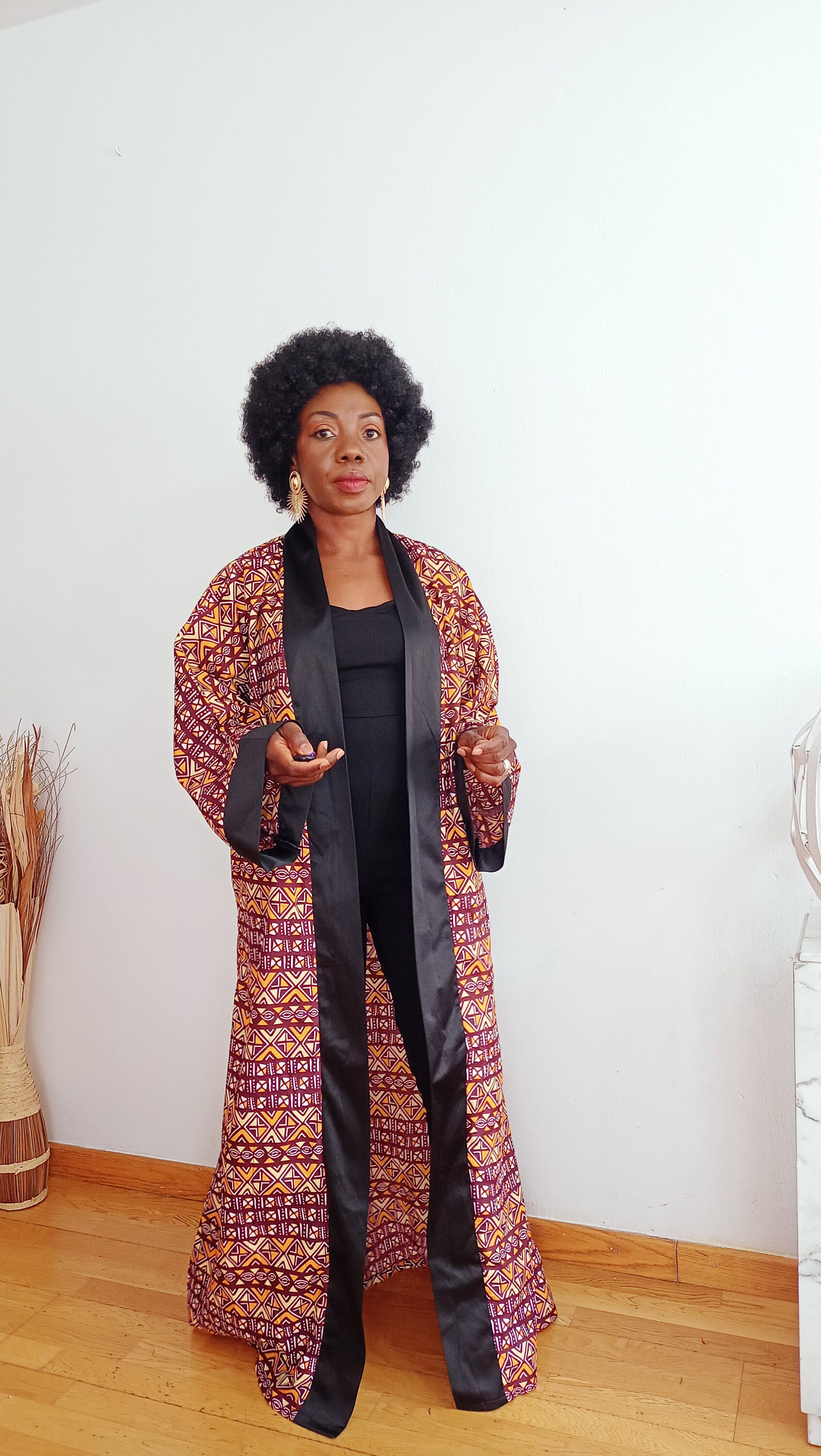 African Print Duster, African Print Jacket, Mudcloth Jacket, Ankara ...